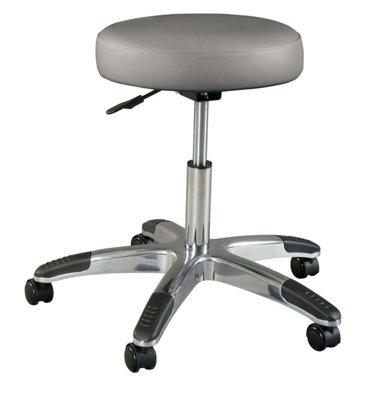 Deluxe Round Air-Lift Stool | Michele Pelafas