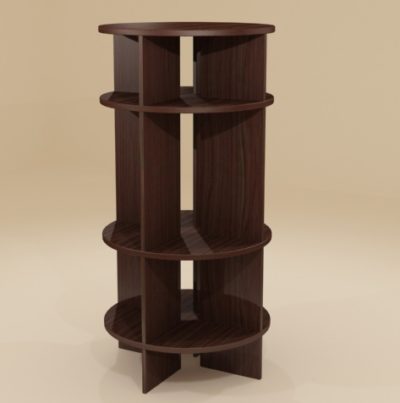 Round Retail Tower Display | Michele Pelafas