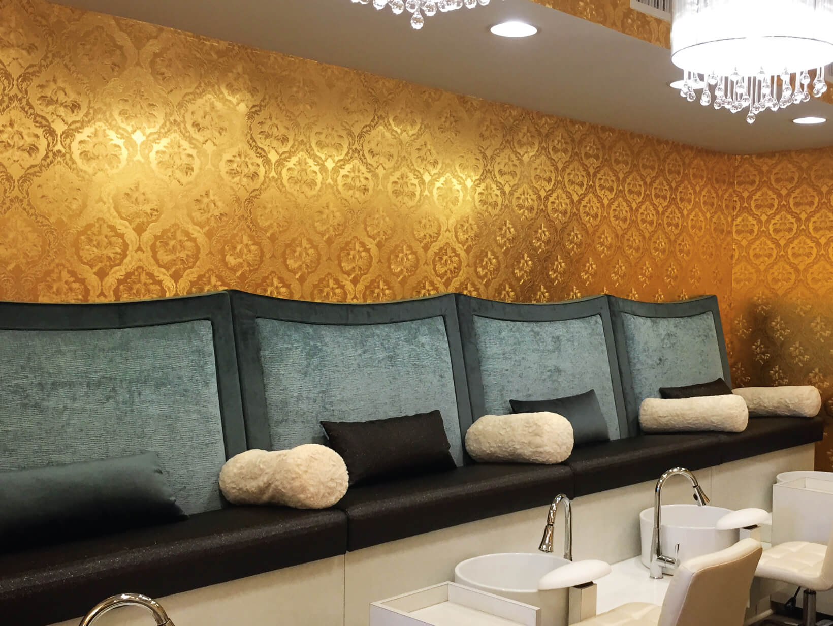 Pedicure Benches | Michele Pelafas Luxury Beauty Furniture