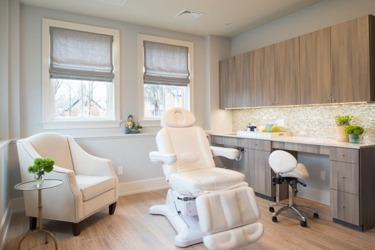 Medical Spa Interior Design | Spa Design Ideas + Plans - Michele Pelafas