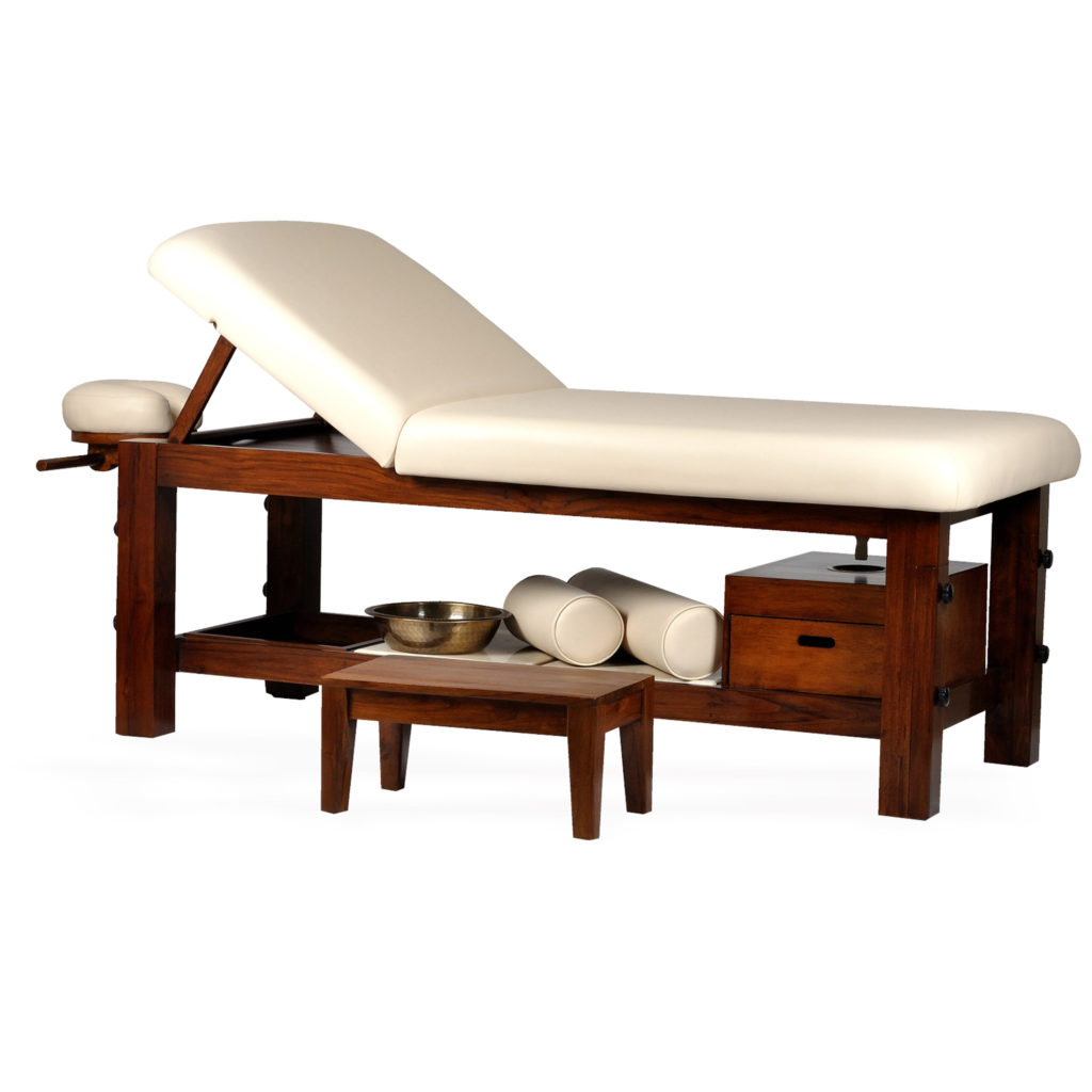 Shirodhara Massage Table | Luxury Ayurvedic Spa Equipment - Michele Pelafas