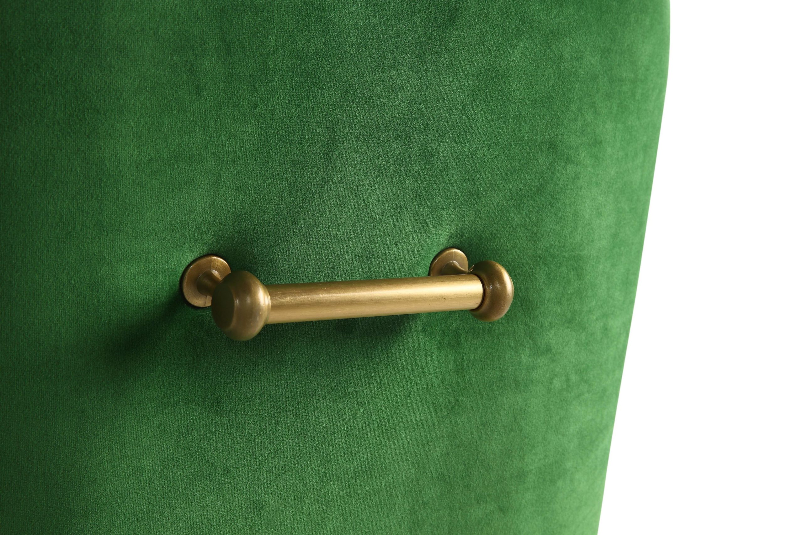 BEATRIX GREEN VELVET SIDE CHAIR Michele Pelafas