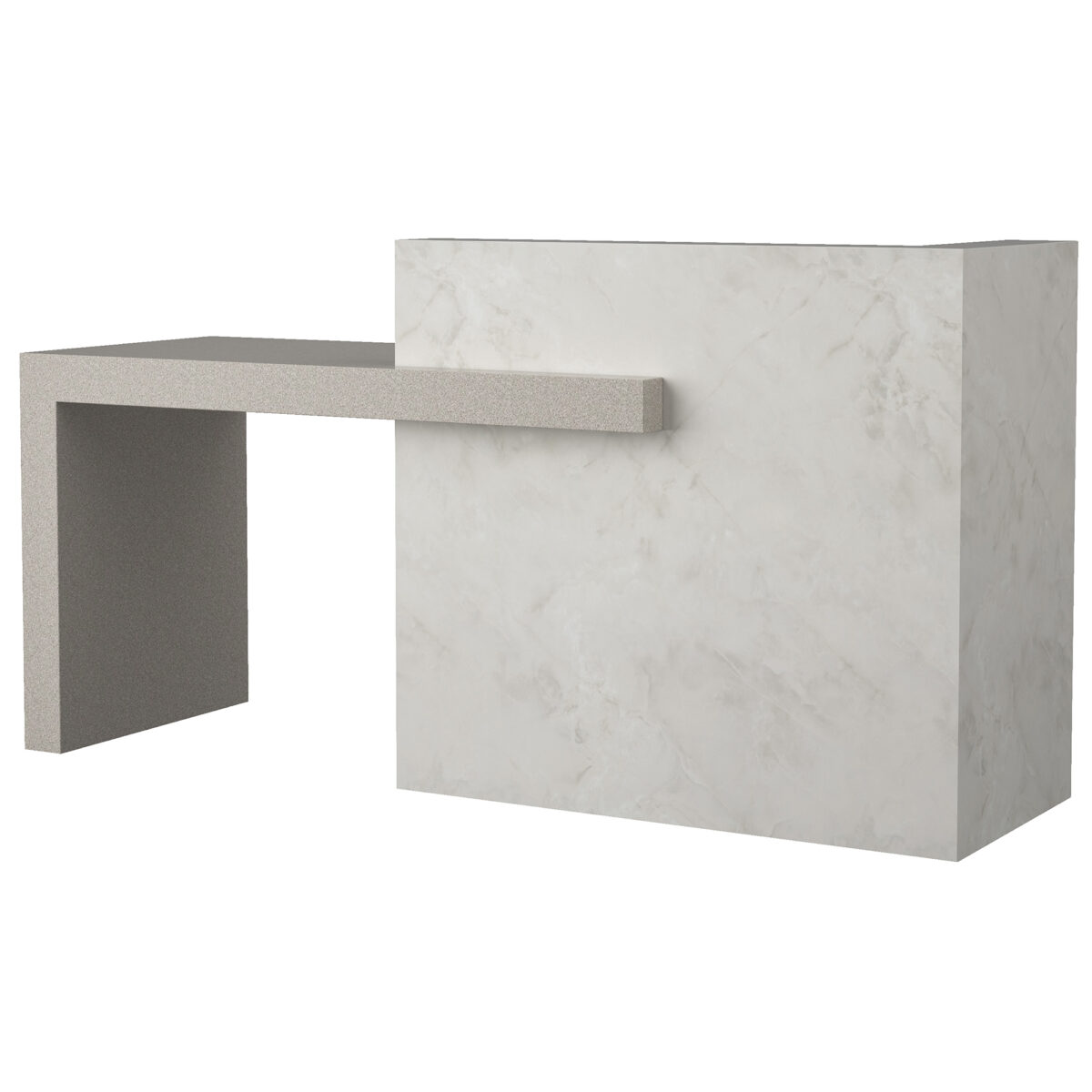 Waterfall Float Desk ADA | Michele Pelafas