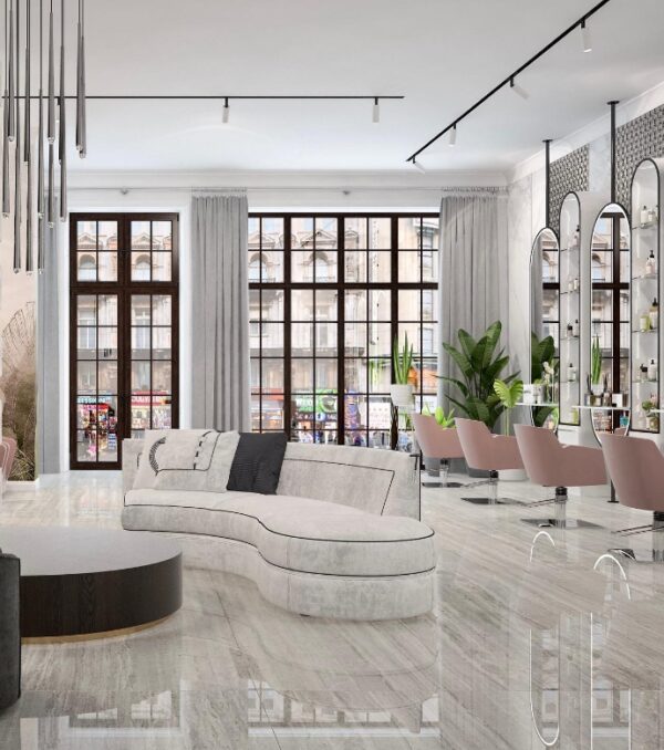 Hair Salon Interior Designs - Michele Pelafas